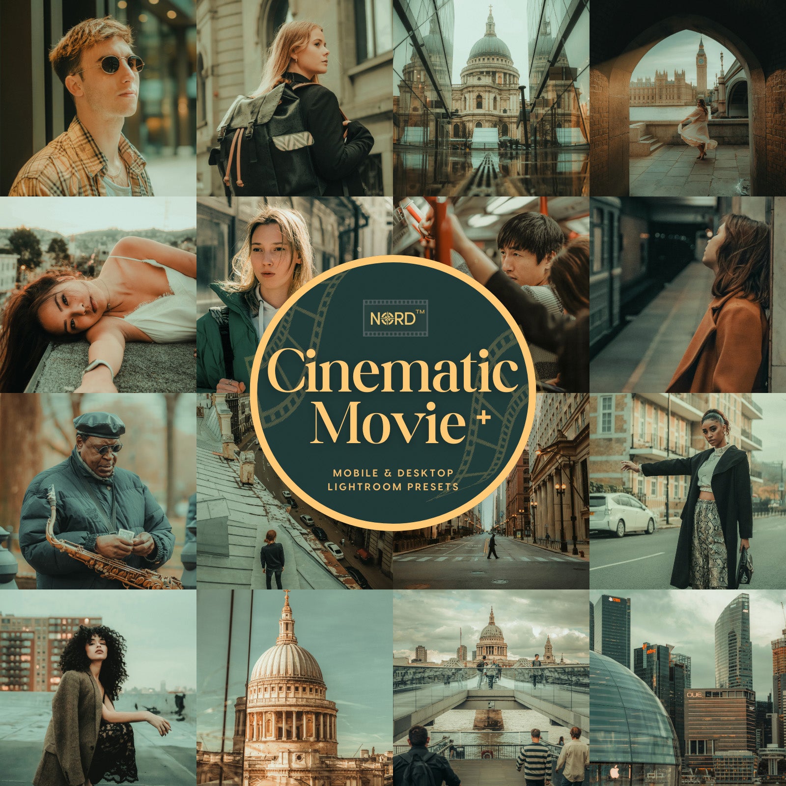 'Cinematic Movie +' Lightroom Presets Pack | Mobile & Desktop – Nord ...